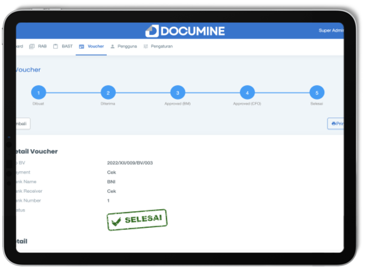 Produk Techno Infinity
