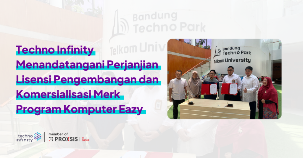 Techno Infinity Menandatangani Perjanjian Lisensi Aplikasi Eazy